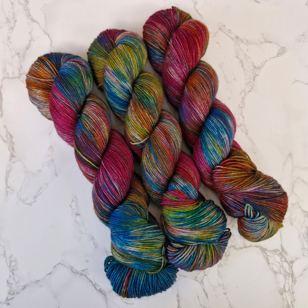 Melted Crayon - Yak Sock – Hand Dyed Yarn from Noodle Soup